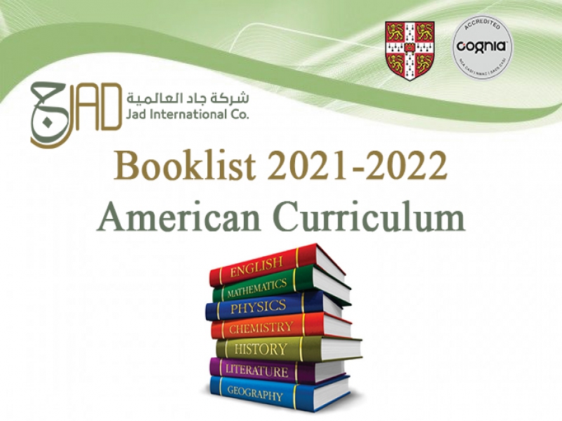 Booklist For American Curriculum School Booklist For American Curriculum School